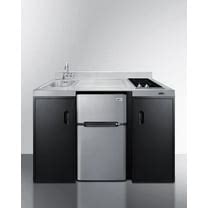 All In One Combination Kitchenette With Refrigerator Freezer Sink