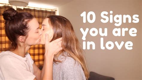 10 Signs You Are In Love Youtube