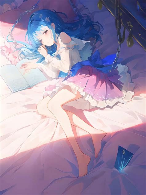 熟睡中的美少女 无界ai