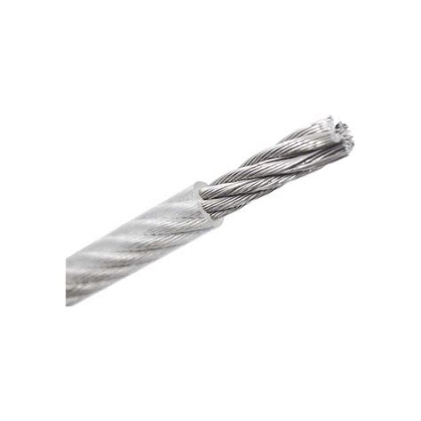 Стальной трос в ПВХ оплетке Rizzel DIN 3055, M6/8, 100 м 00000320920 ...