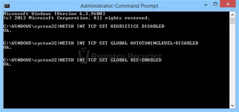 Reset Tcp Ip Stack And Auto Tuning Buever