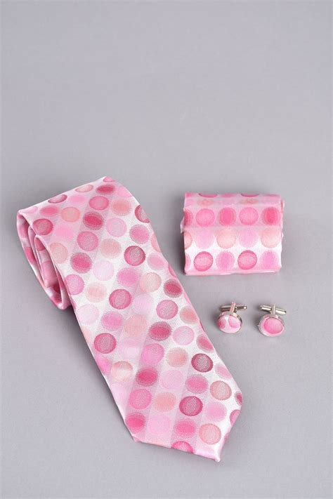 Marc Darcy Pink Bubbles Tie Set The Shirt Store
