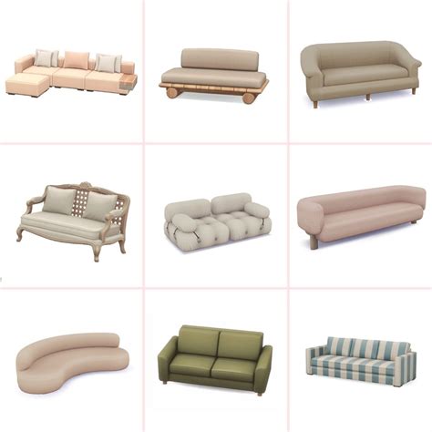 Sims 4 Cc Couch Sofas Patreon