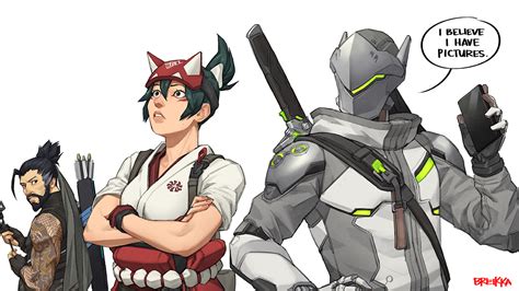 Kiriko Overwatch Overwatch Comics Genji Overwatch Hanzo