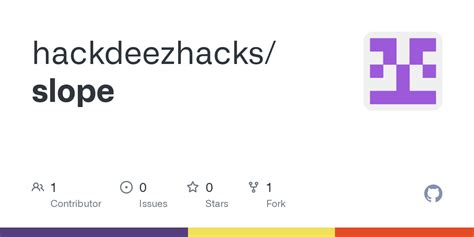 GitHub Hackdeezhacks Slope