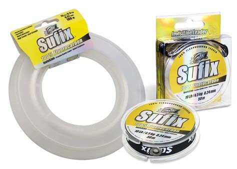 Sufix 100% Fluorocarbon Invisiline Leader | 20Mt / 22Yd | Clear