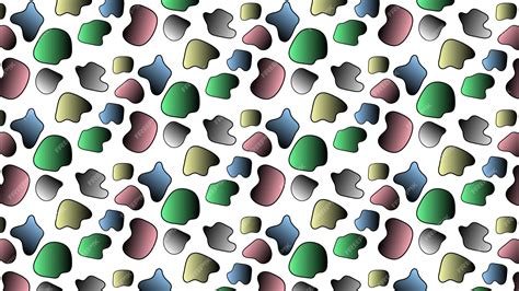 premium vector abstract gradient blobs pattern