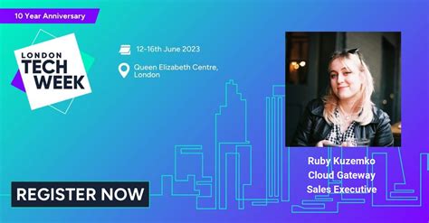 Ruby Kuzemko On Linkedin London Tech Week 2023