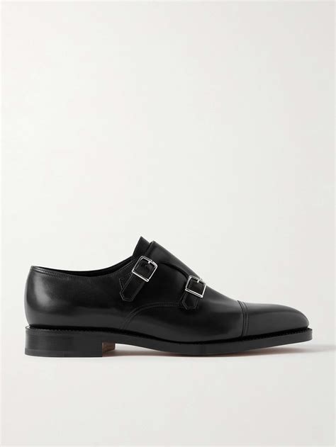 John Lobb William Leather Monk Strap Shoes For Men Mr Porter