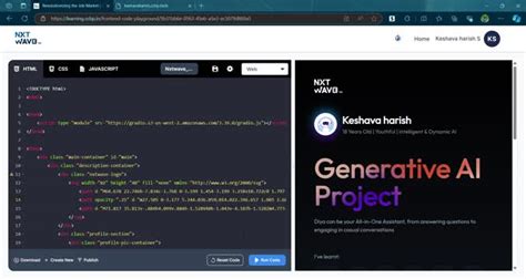 Keshava Harish S On Linkedin Generativeai Aichatbot Innovation Nextwave Techdevelopment