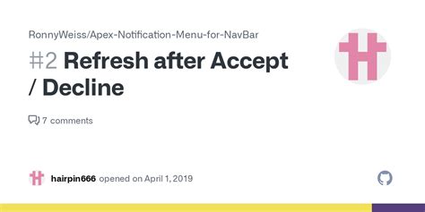 refresh after accept decline · issue 2 · ronnyweiss apex