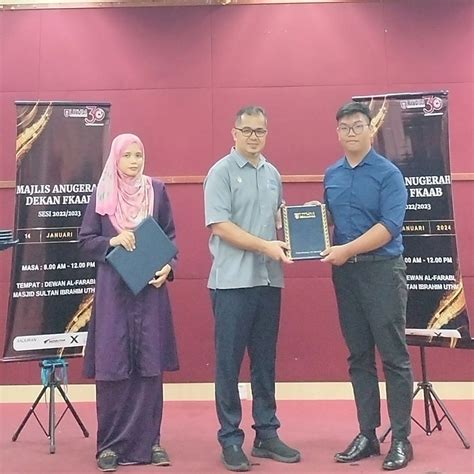 Tan Bing Long On Linkedin Majlis Anugerah Dekan Fkaab Uthm Semester Ii