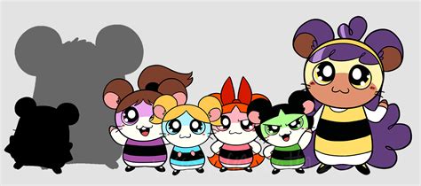 Powerpuff Girls X Hamtaro By Terraterracotta On Deviantart