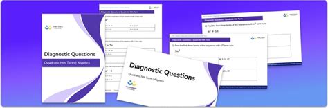 Free Gcse Quadratic Nth Term Diagnostic Questions Third Space Learning