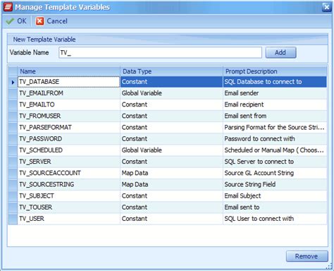 Additional Features Templates Template Variables