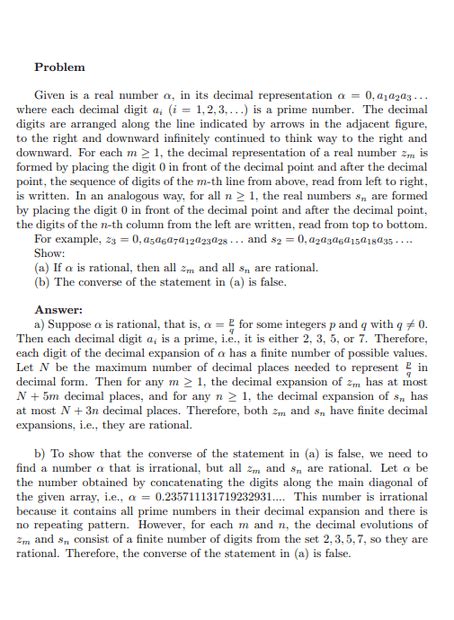 Determining Rationality Of Real Numbers Represented By Prime Digit