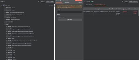 Items In Array Dissapear After Transfer To Loop Over Items Node