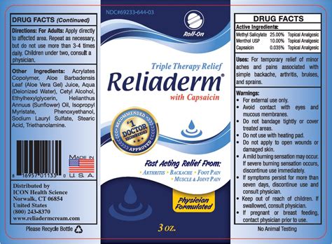 Capsaicin And Menthol At Tammy Jackson Blog