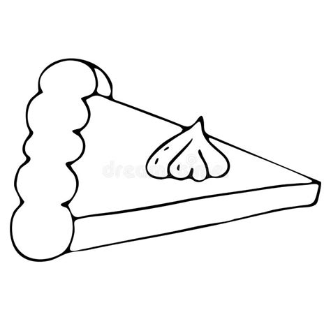 Pumpkin Pie Slice Coloring Page Coloring Pages