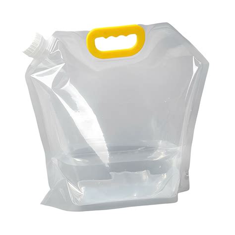 Clear Plastic Doypack Portable 4l 5 Liter Drinking Containers Packaging