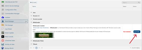 How To Install And Enable Mods With Tmodloader For Terraria Knowledgebase Citadel Servers