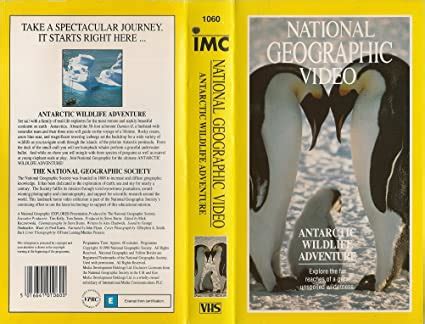 Jp Antarctic Wildlife Adventure Vhs Dvd