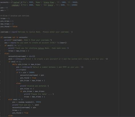 Solved Python Code I Trying To Store Value In Dictionaries