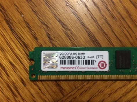 Ocz Ram Ddr2 2gb 2gb Ddr2 Transcend 1gb Ddr2 Transcend 800mhz