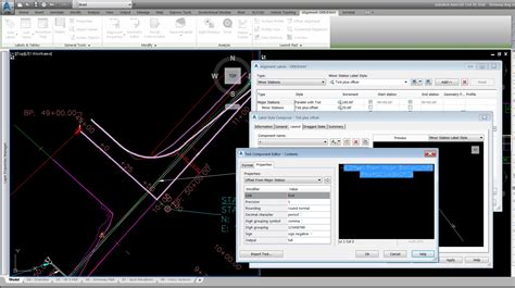 Solved Minor Station Alignment Label Autodesk Community
