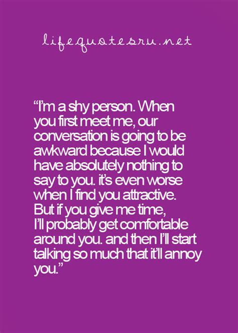 Shy Quotes About A Crush