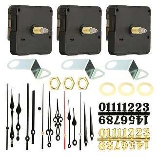 Clock Mechanism Replacement Set Quartz Clock Mechanism DIY With Time Number Multicolor Bed