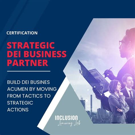Strategic Dei Business Partner Certification Course Inclusion