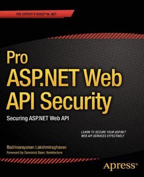 Libro Pro Asp Net Web Api Security Securing Asp Net Web Api Expert