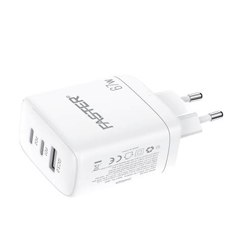 FASTER PD W USB C Super Fast Wall Charger PD Cable