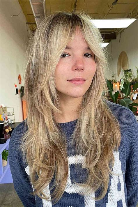 50 Cute Shag Haircut Ideas In 2022 Bronde Shag Haircut Curtain Bangs