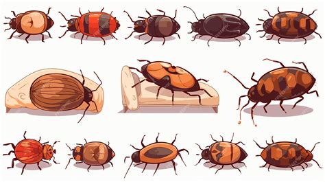 Detailed Bed Bug Life Cycle Diagram Illustration Premium Ai Generated
