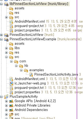 Eclipse Sample Project Has No Android Private Libraries Android Dependencies Stack Overflow
