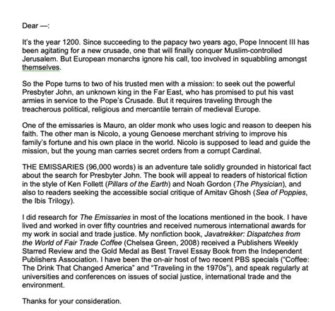 How To Write A Query Letter That Gets Manuscript Requests Jane Friedman