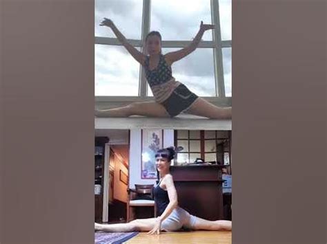 Practicing Splits And Handstand With My Bff 😃🤸‍♀️ Youtube