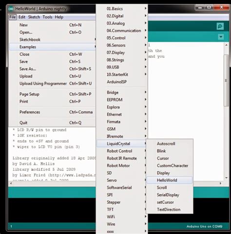 Belajar Arduino Latihan Ringan Arduino