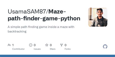 Github Usamasam87maze Path Finder Game Python A Simple Path Finding Game Inside A Maze With