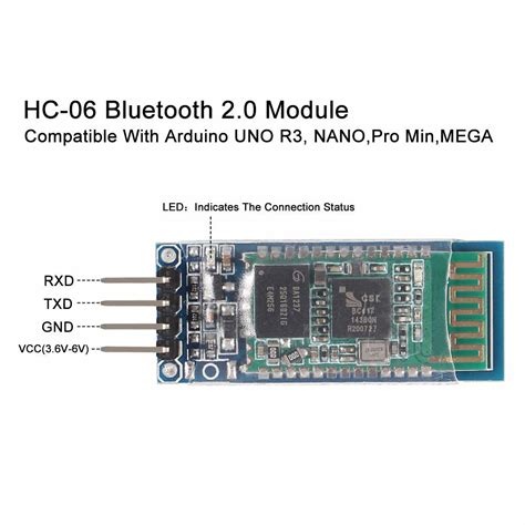 GetUSCart AITRIP PCS HC RS Wireless Serial Pin Bluetooth RF Transceiver Module Support