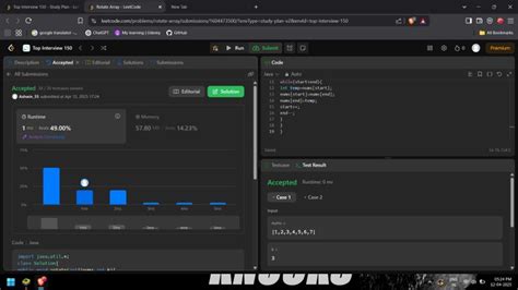 Rotate Array In Java With On Time Ashwin Karthik S M Posted On The