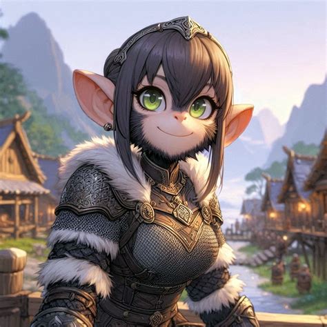 My Viking Monkey Girlfriend Bibi By Danlightofmoon By Rand Tor On