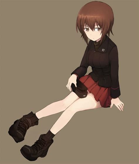 Pin On Maho Nishizumi Kuromorimine Commander