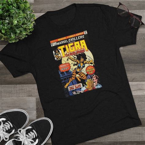 Tigra The Were Woman First Solo Appearance Tshirt Unisex Tri