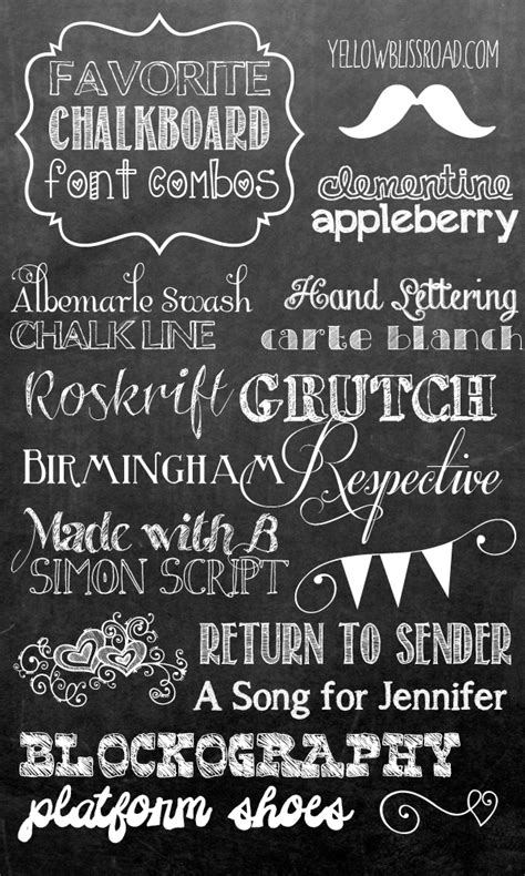 12 Cursive Chalkboard Writing Font Images Best Chalkboard Fonts
