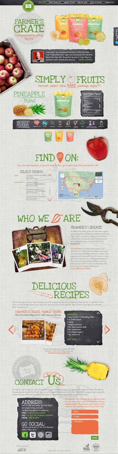 Best Web Design On The Internet Farmer Food Web Design Creative Web Design Unique Web Design