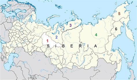Northeastern Siberia Map The Siberian Traps