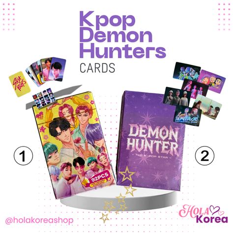 K Pop Demon Hunters Collectible Cards Exclusive Korean Trading Card